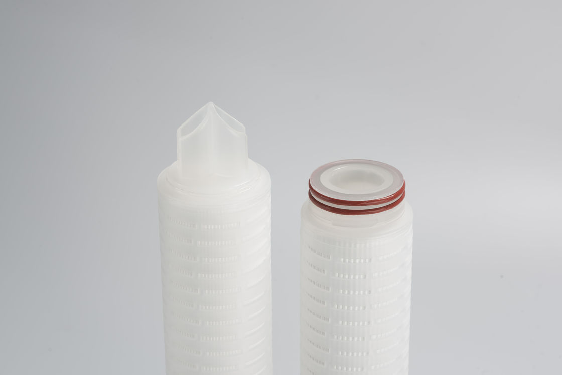 Double 0.22 Micron PES Membrane Filter Cartridge For Food Beverage ...
