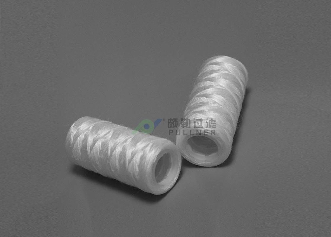 Glass Fiber String Wound Micron Filter Cartridges 5 Micron 10" 20" 30" 40"