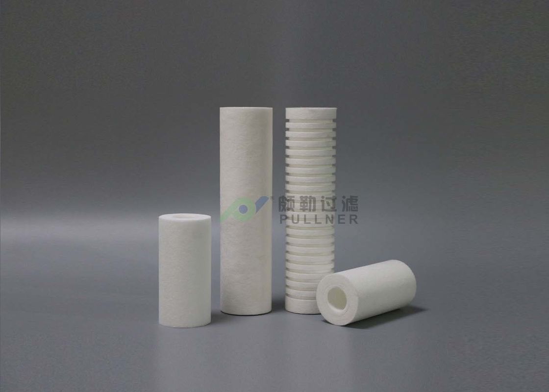 10" 20" 30" 40" Water Filter Cartridges , 5 Micron Water Filter OD 60~63mm