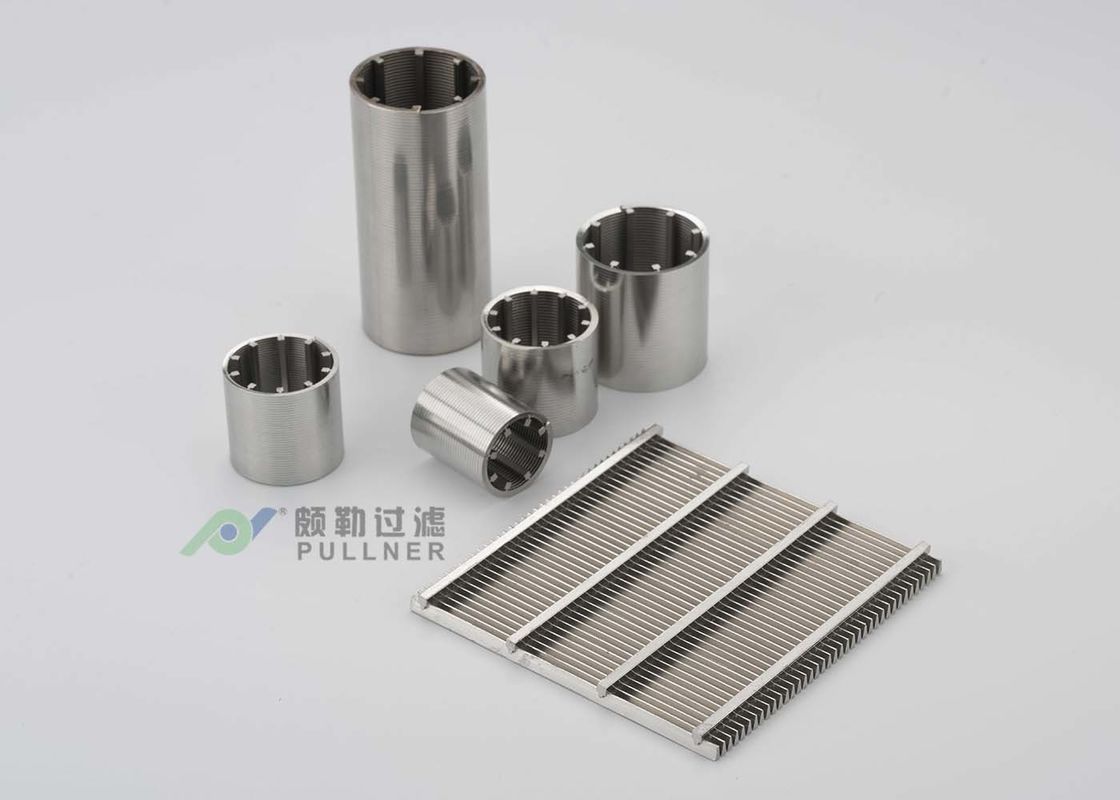 Metal Wedge Wire Stainless Steel Mesh Water Filters , Stainless Steel ...
