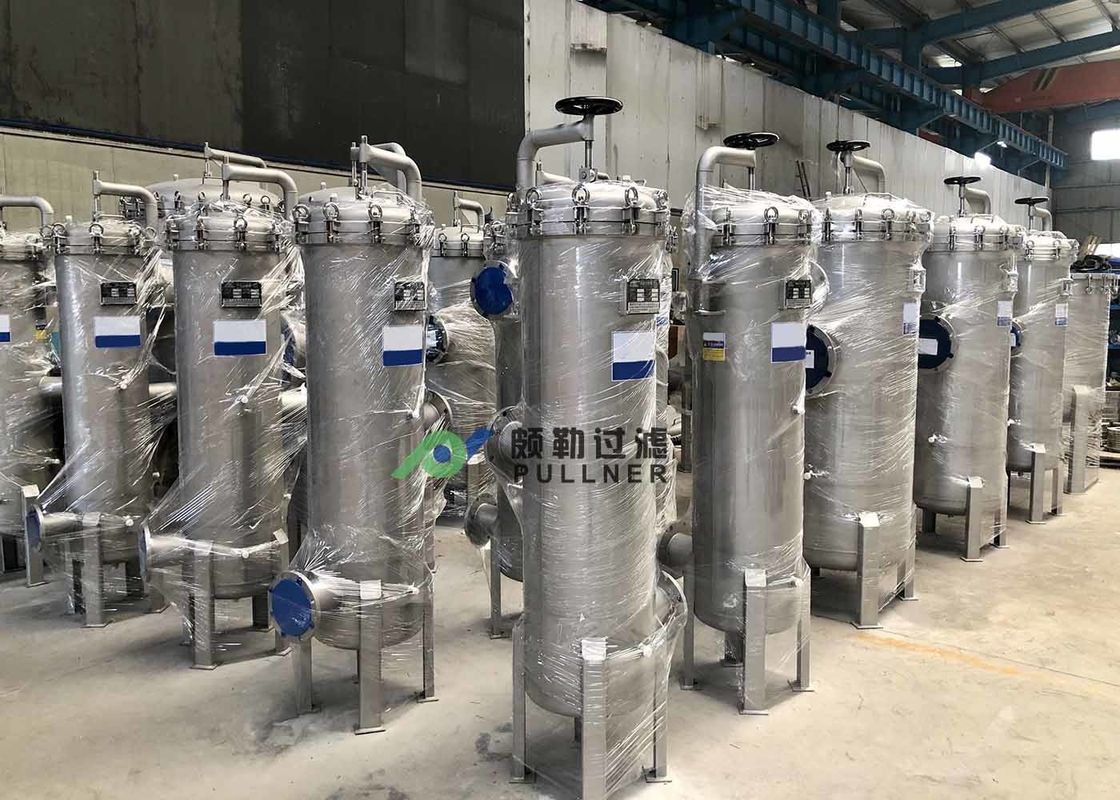 Micro Pleated Stainless Steel Filter Housing For Liquid Filtration ...