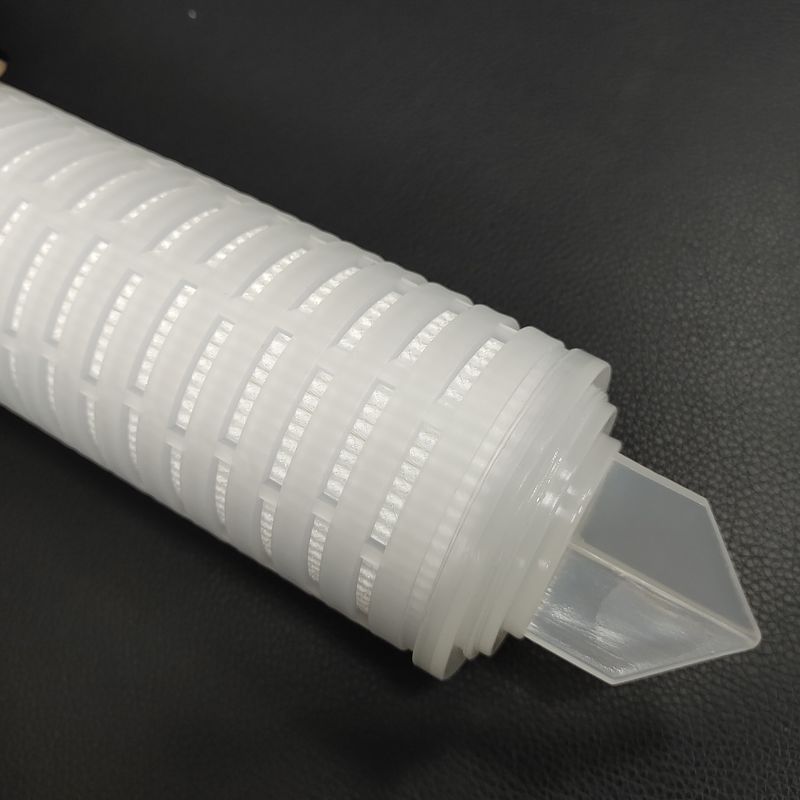 2.7" OD 60μM Pleated Polypropylene Water Filter Cartridge