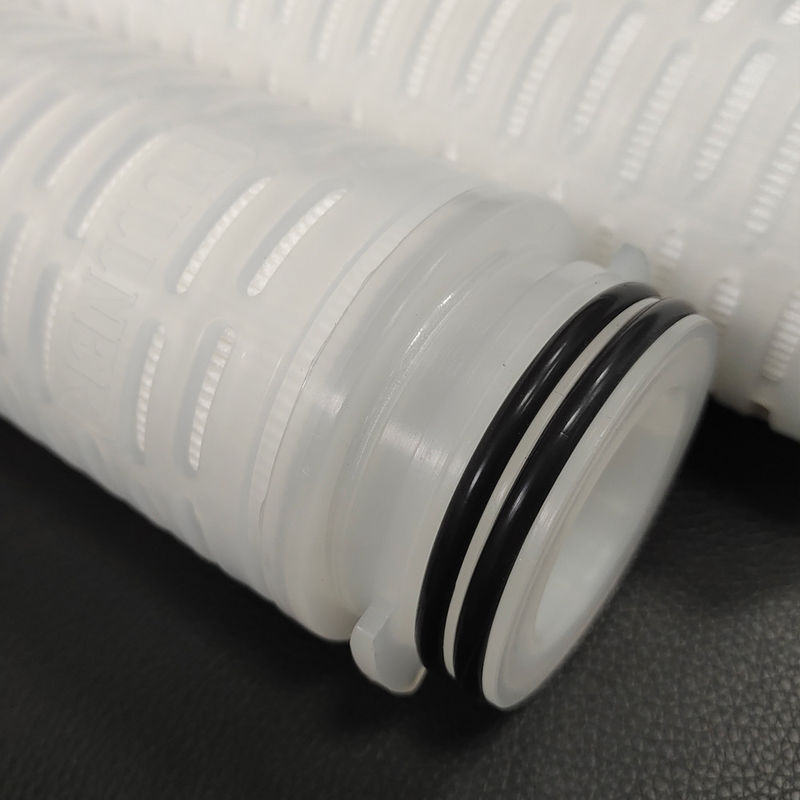 10" 254mm 1.2m3/H Disposable Polypropylene Pleated Membrane Filter ...