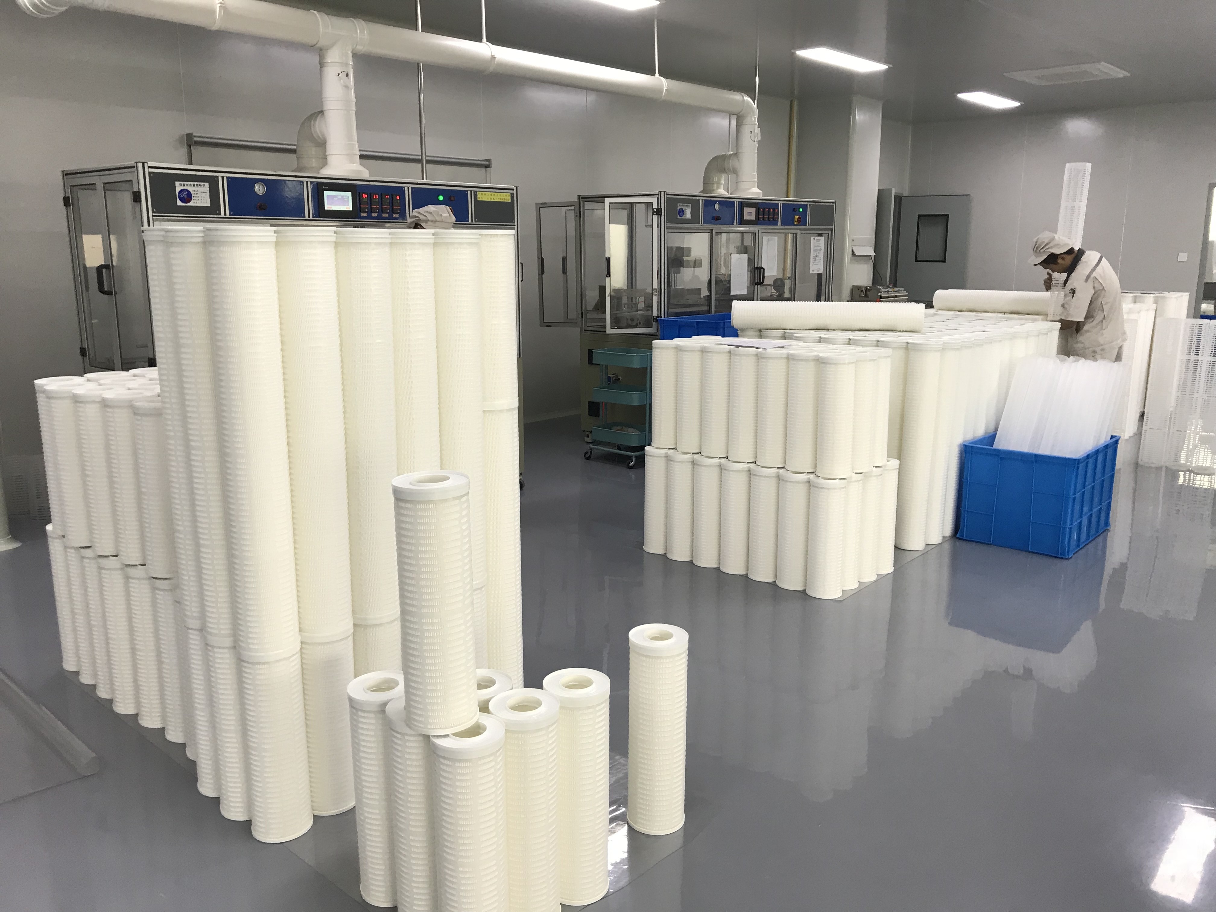 Single Open 1 Micron Amine Beta5000 High Flow Filter Cartridge
